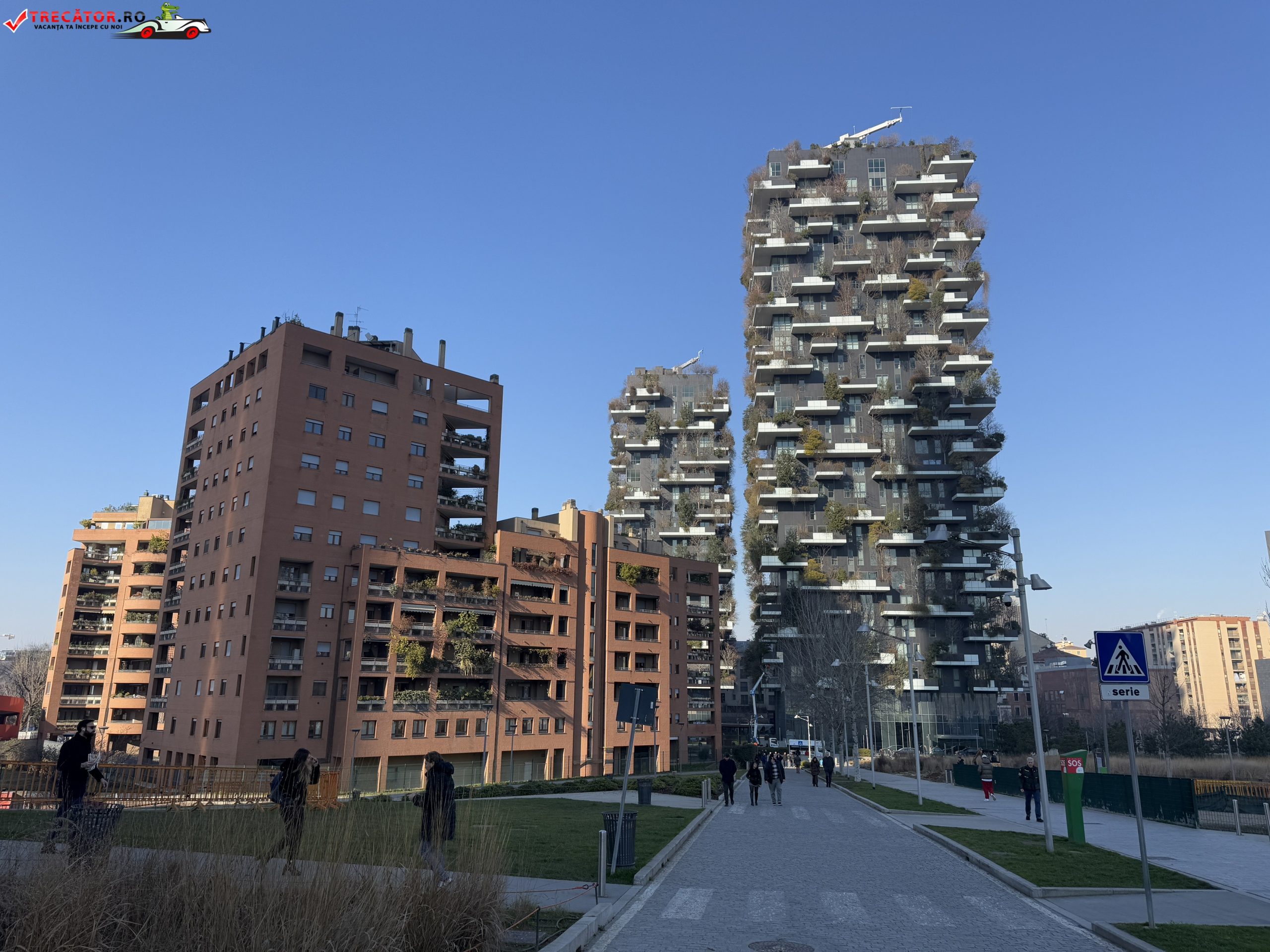 Bosco Verticale din Milano. Galerie Foto - Imagini cu Obiective Turistice